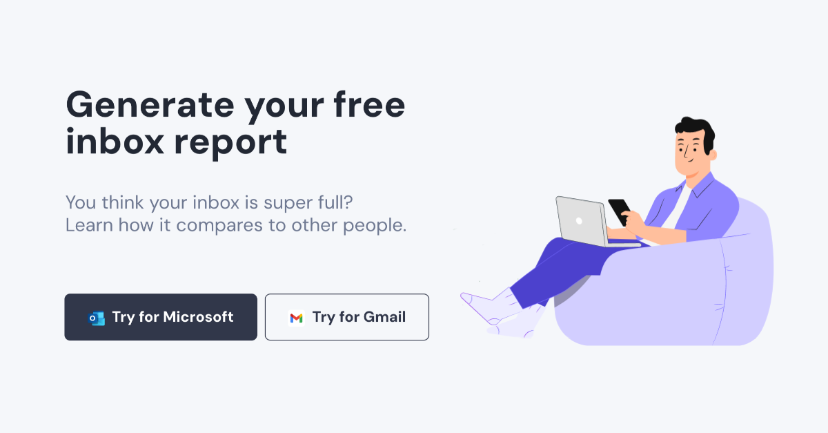 Inbox Report - see how your inbox compares
